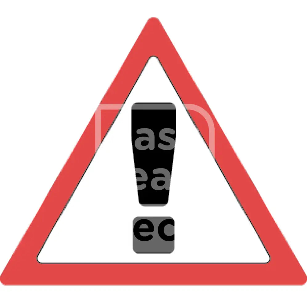 General Warning Sign